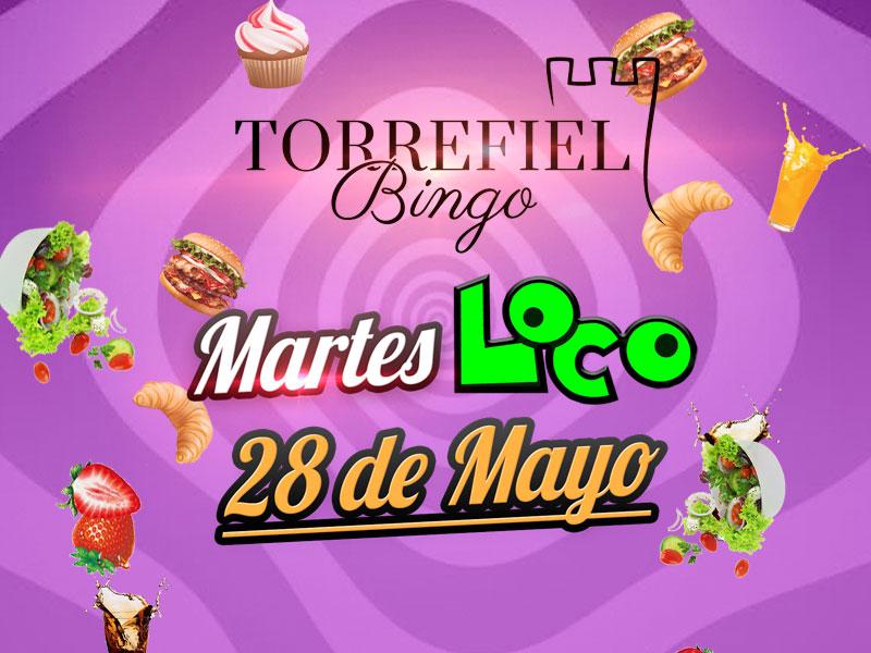 El martes loco de mayo en Bingo Torrefiel | Bingo Torrefiel